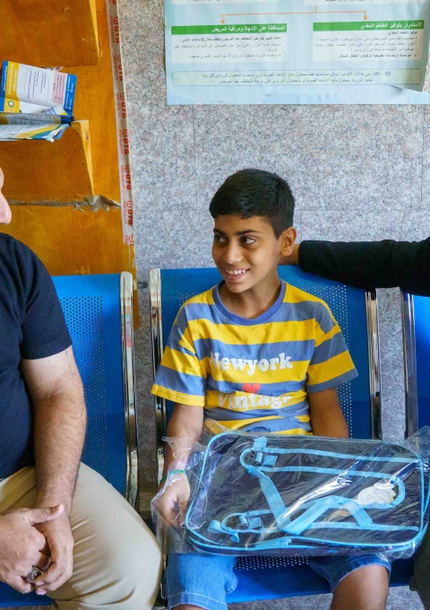 child with tuberculosis